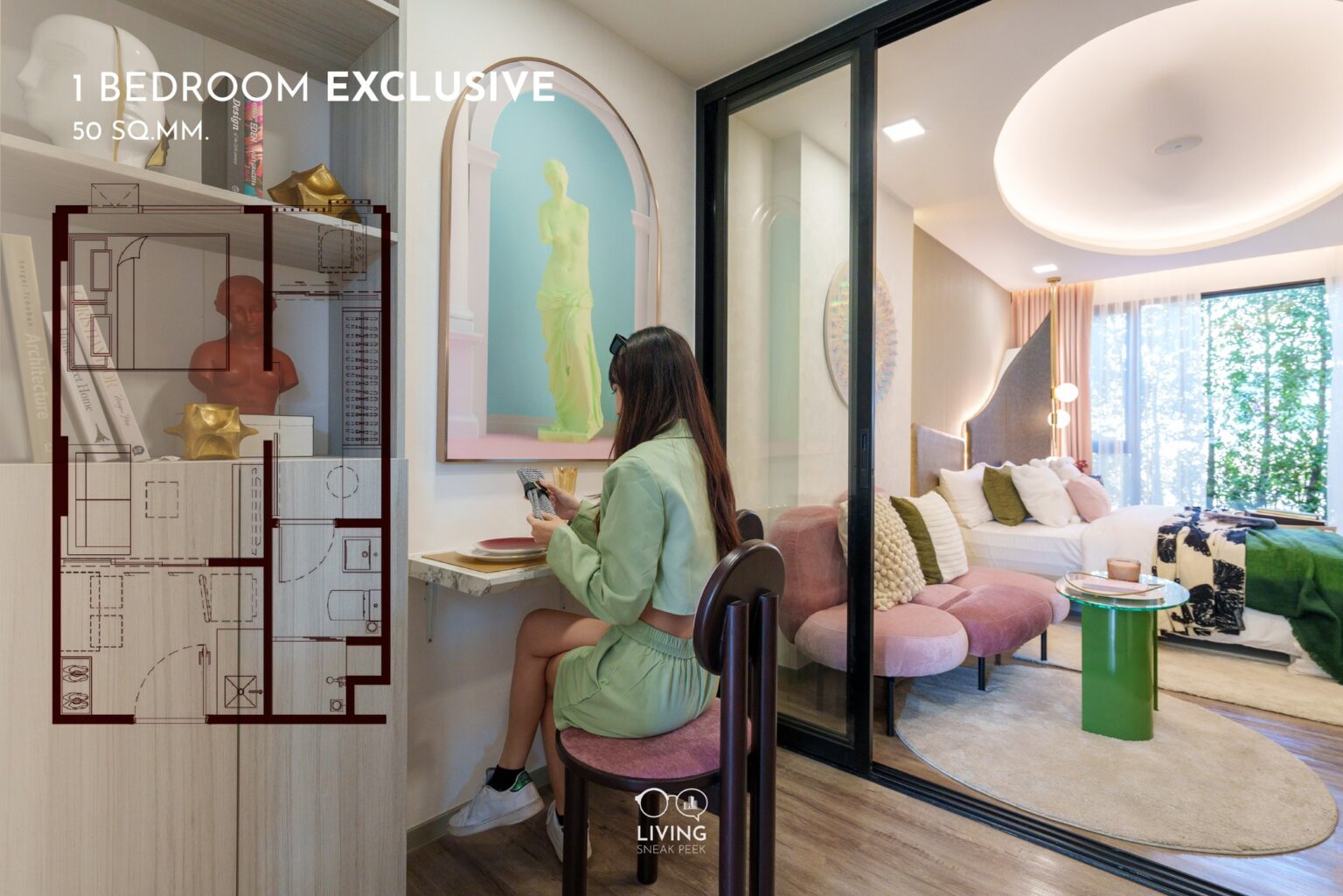 รีวิว Kave Embryo Rangsit คอนโด ดีไซน์ล้ำ ส่วนกลางล้น ตรงข้าม ม.ราชมงคล ...